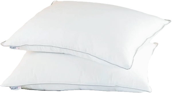 FluffCo pillows: Soft, supportive – just like in a luxury hotel